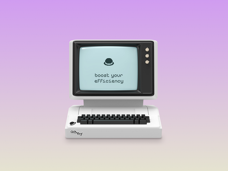 Alfred app: visual identity by Vladimir Gruev for OOZE on Dribbble Alfred app: visual identity by Vladimir Gruev for OOZE on Dribbble