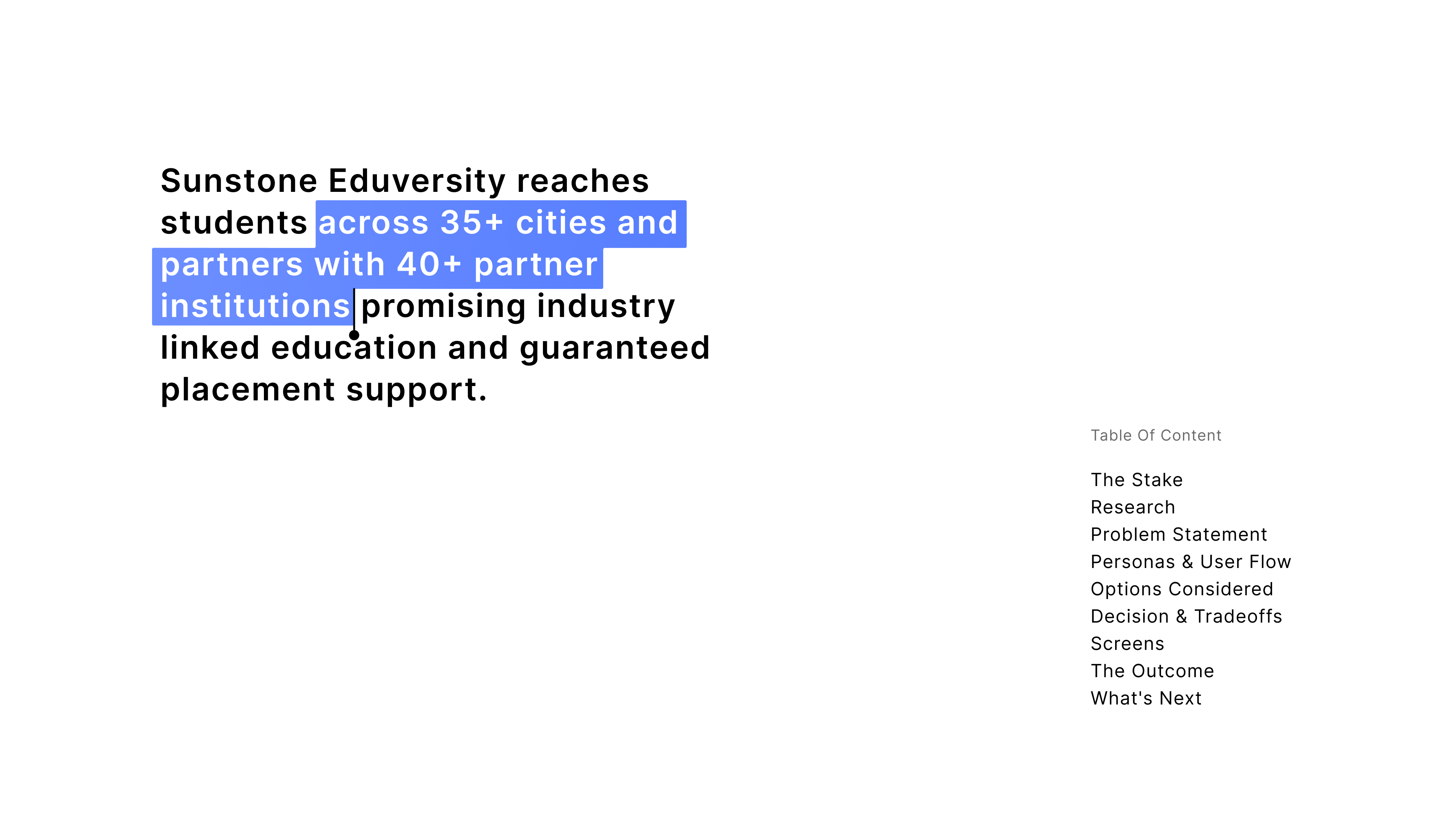 Sunstone eduversity_UX Case Study by Suvankar Roy on Dribbble