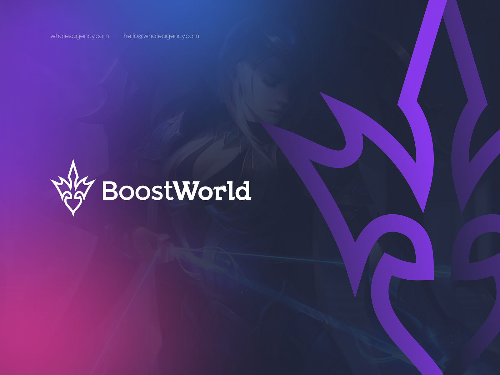 Boost World🚀 by Whales of Design on Dribbble