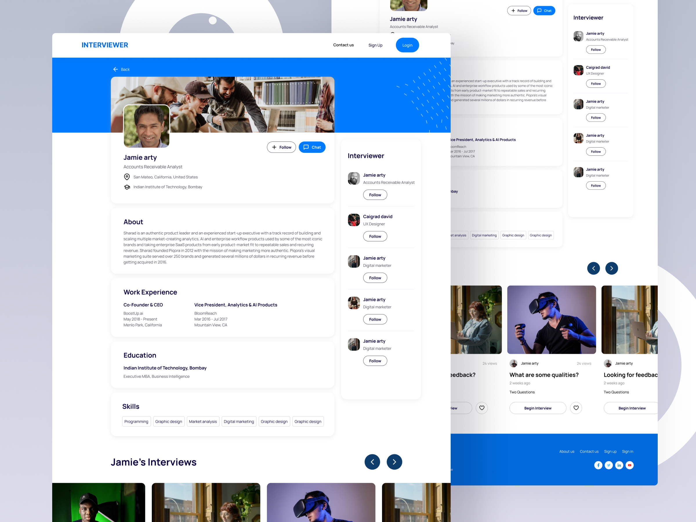 Student Profile designs, themes, templates and downloadable graphic ...