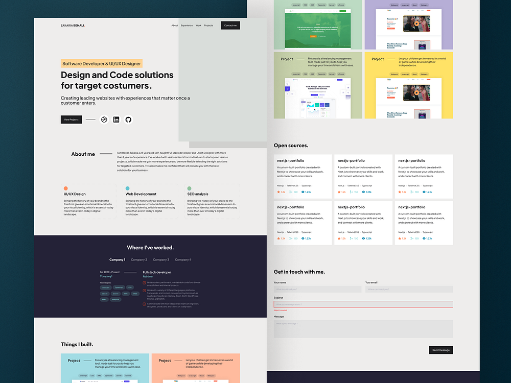 Browse thousands of Game Developer Portfolio images for design ...