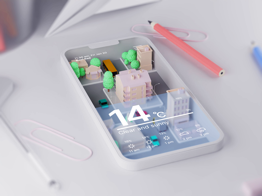 App | Temperature Control by Desire Creative Agency for Desire Creative ...