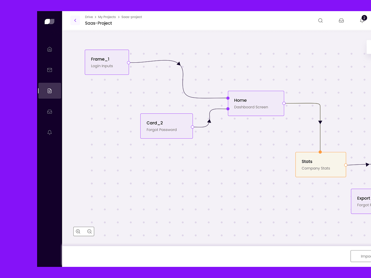 Flow Builder UI Design - Flow Chart Builder by Rajeev Choudhary on Dribbble