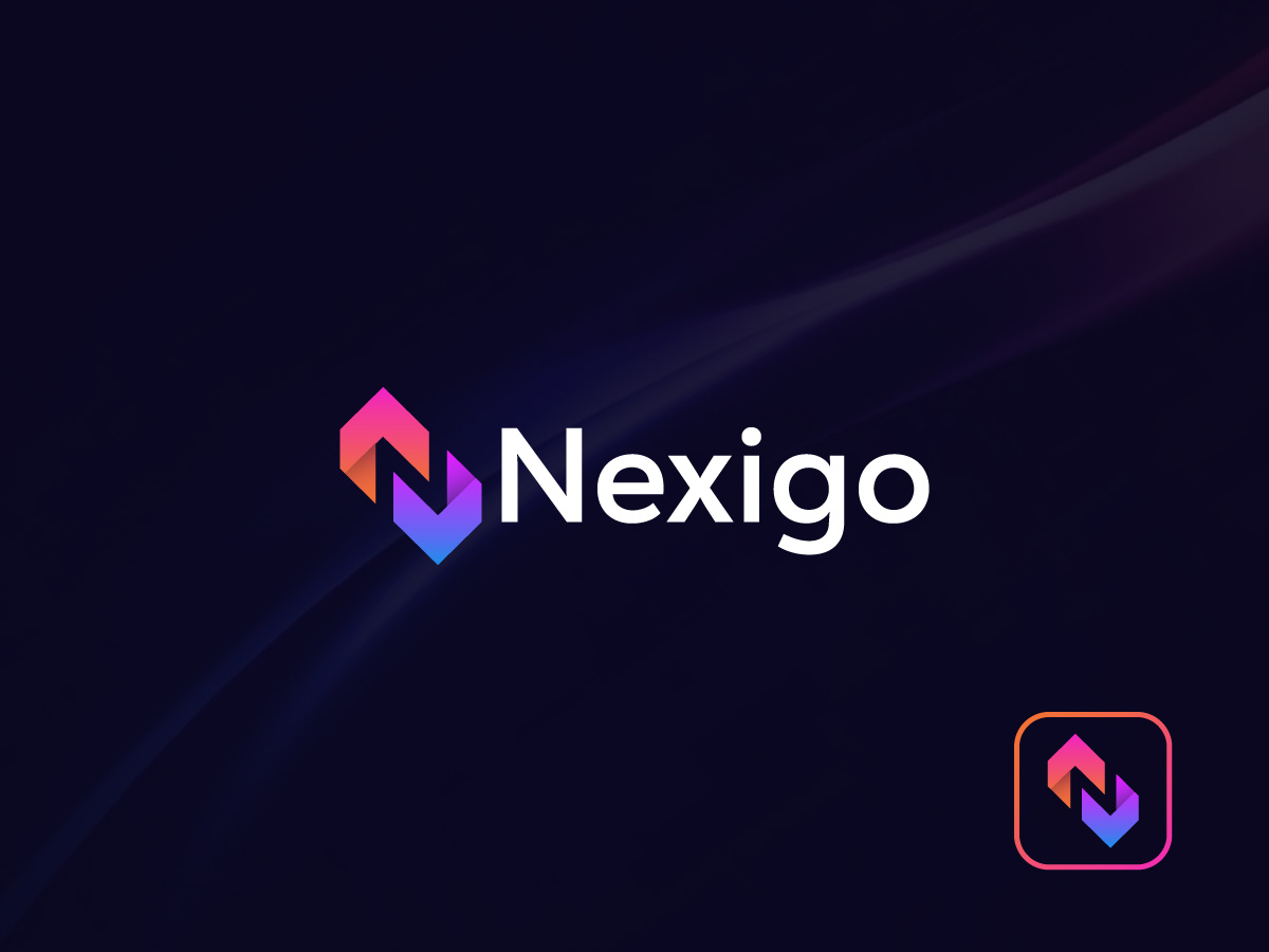 Nexigo Logo Design, branding, identity by AL Karim on Dribbble