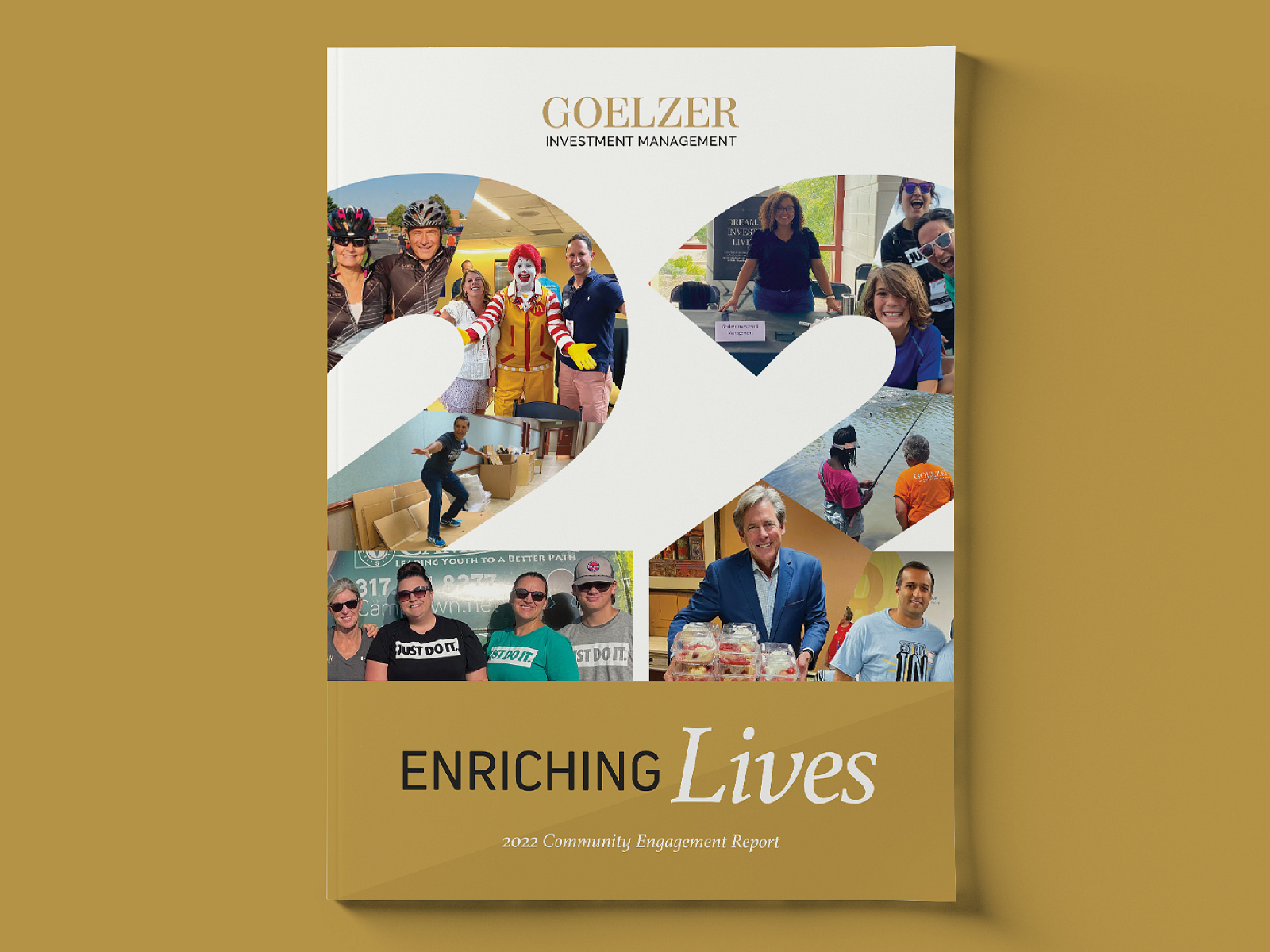 Community Engagement Report Cover by Alex Pesak on Dribbble