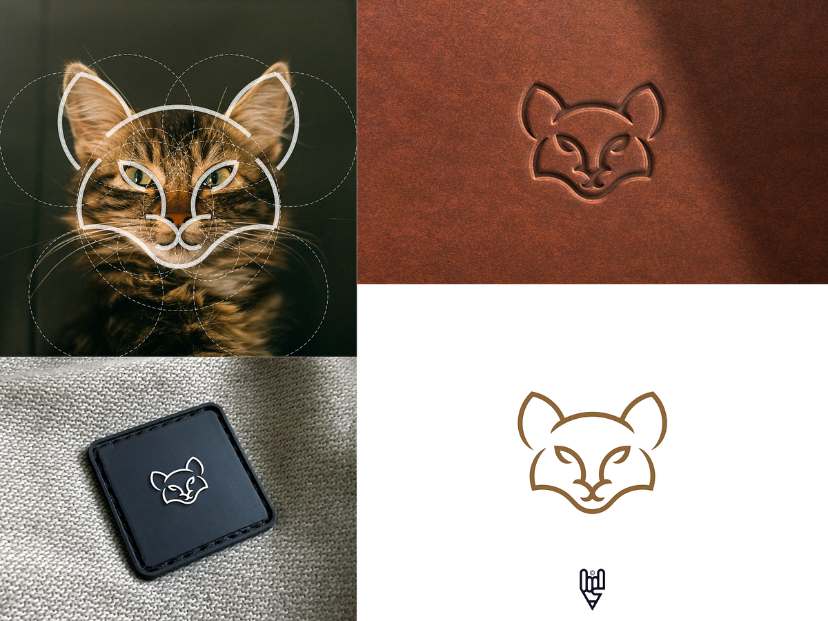 Cat Logo Design by chartstudio on Dribbble