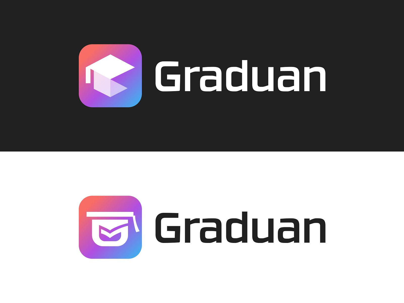 Graduan Logo Design - Education Platform by Graftsman on Dribbble