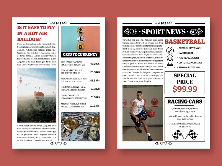 Fake Newspaper Free Google Docs Template by Free Google Docs Templates ...