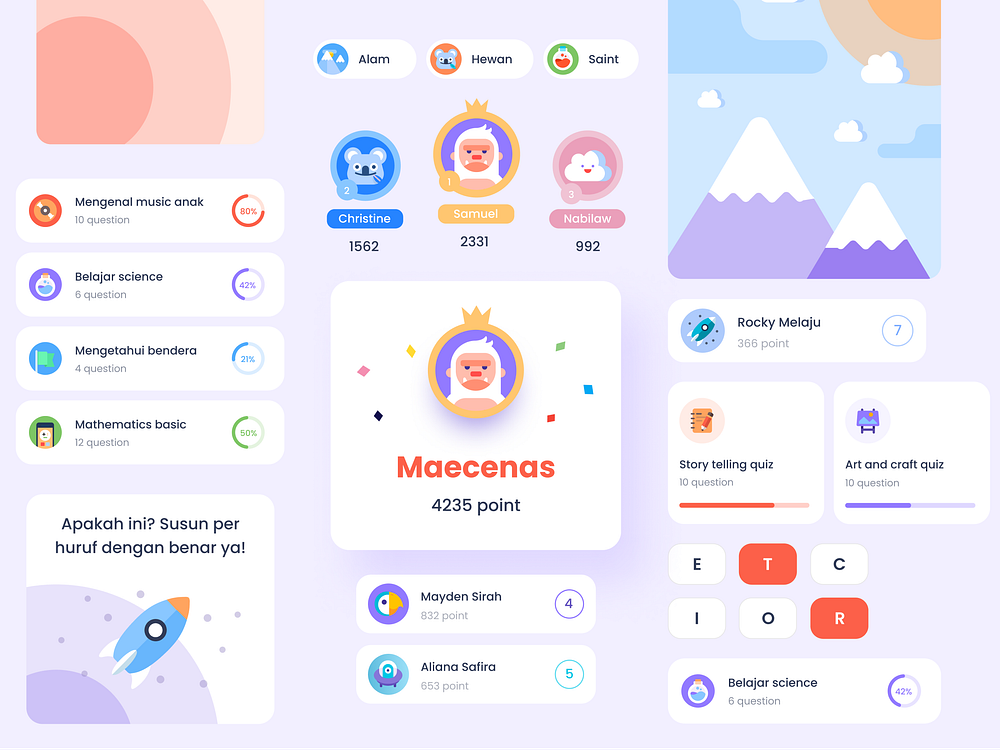 Browse thousands of Quiz App UI images for design inspiration | Dribbble