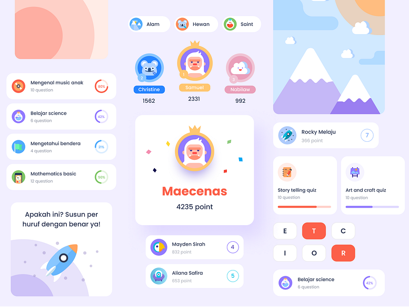 Browse thousands of Quiz UI images for design inspiration | Dribbble