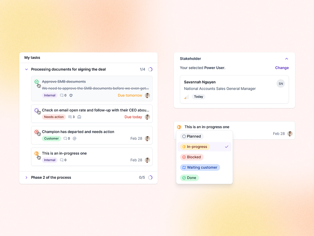 Browse thousands of Checklist images for design inspiration | Dribbble