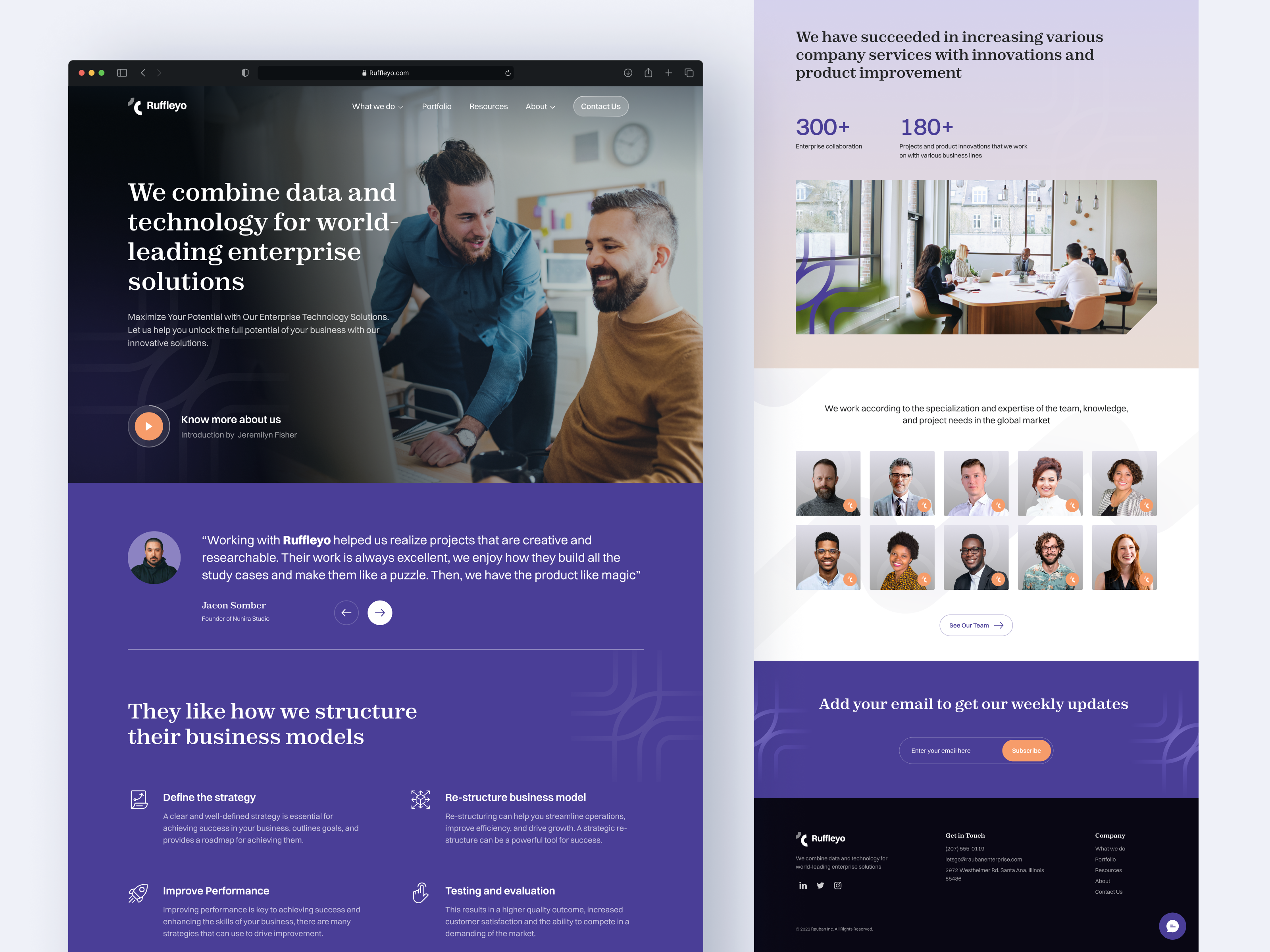 About Us Page designs, themes, templates and downloadable graphic ...