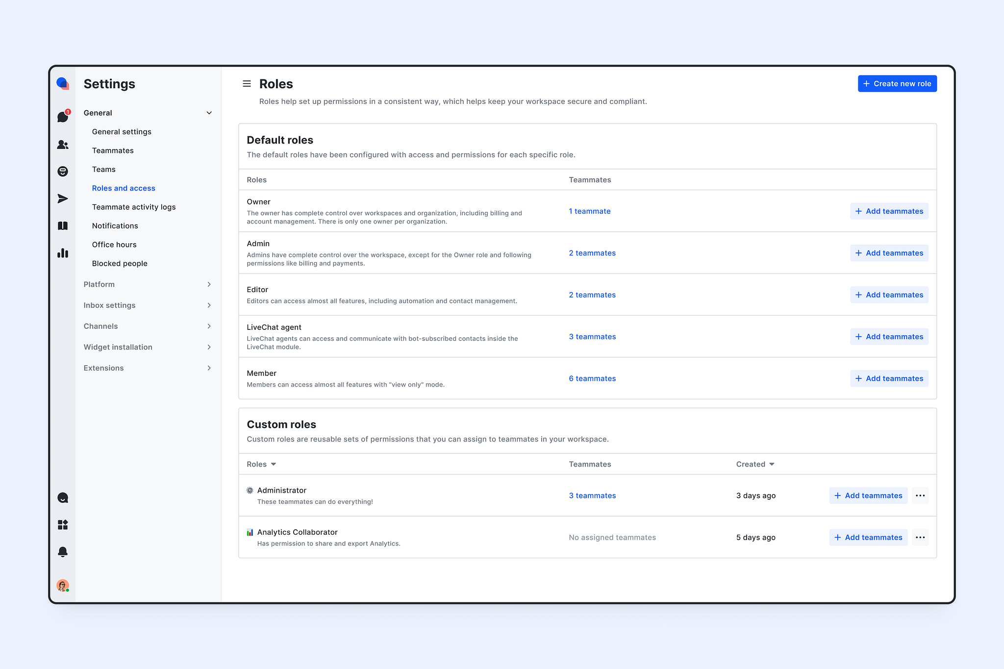 Access Control & Roles Management - NamiQ App by Ng Phu on Dribbble