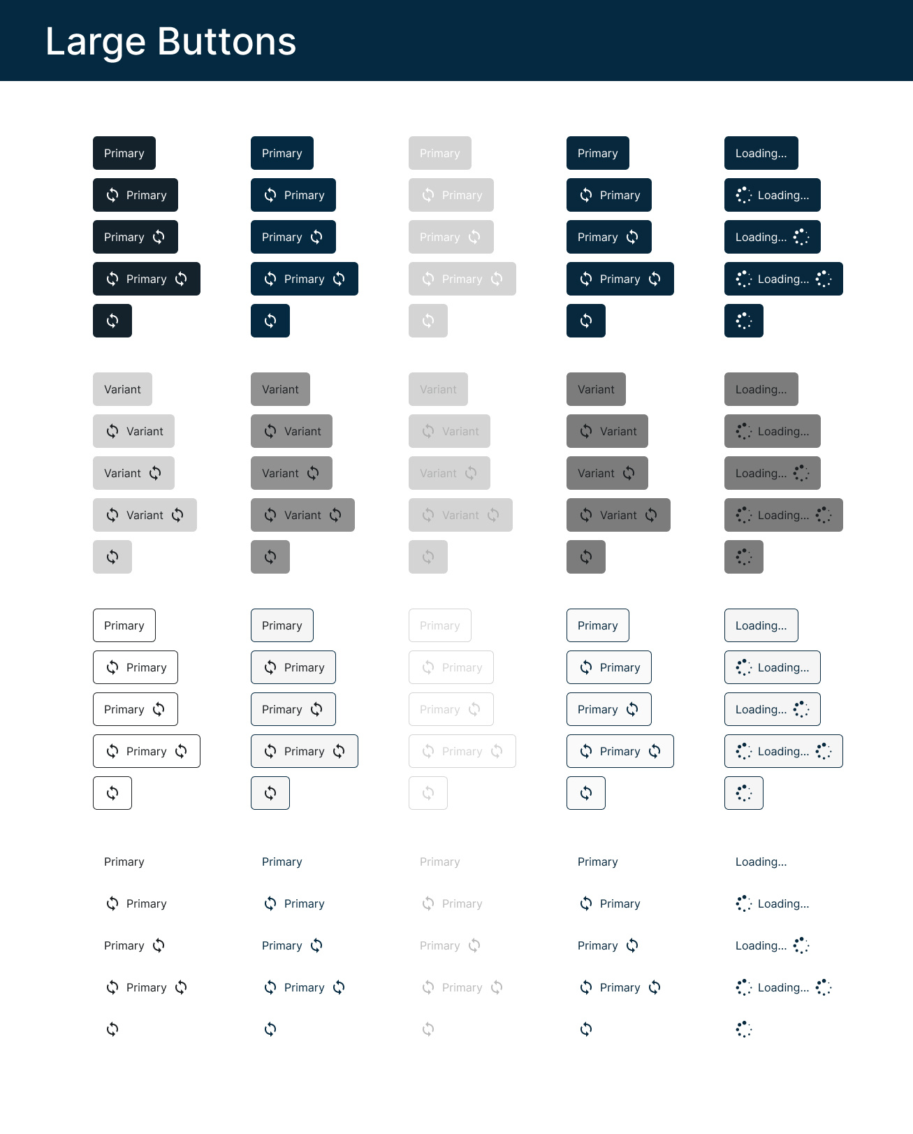 UI-Kit Auto Layout Buttons by Enes Yasin Çağlayan on Dribbble