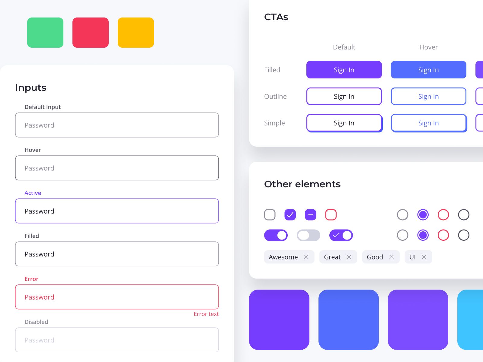 I1 - UI Kit by Ivan Suprun on Dribbble
