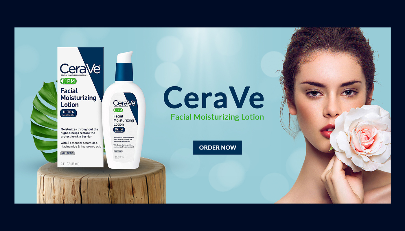 Banner Ads | Cera Ve Branding | Shopify Banner by Hafizur Rahman on ...