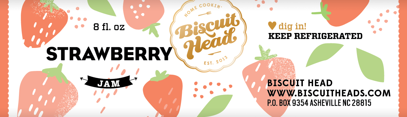 Biscuit Head Packaging & Labels by Sel Thomson on Dribbble