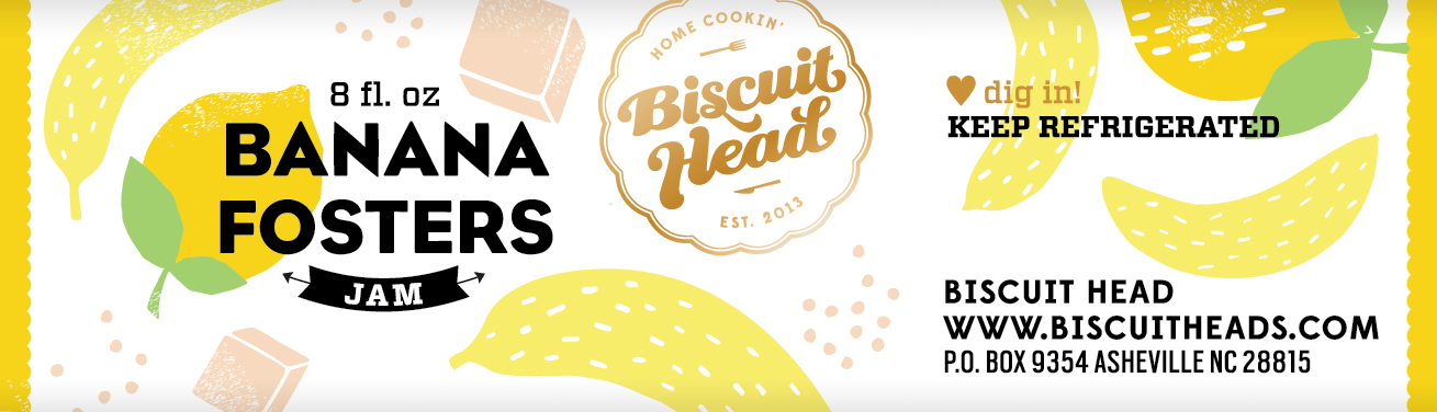 Biscuit Head Packaging & Labels by Sel Thomson on Dribbble