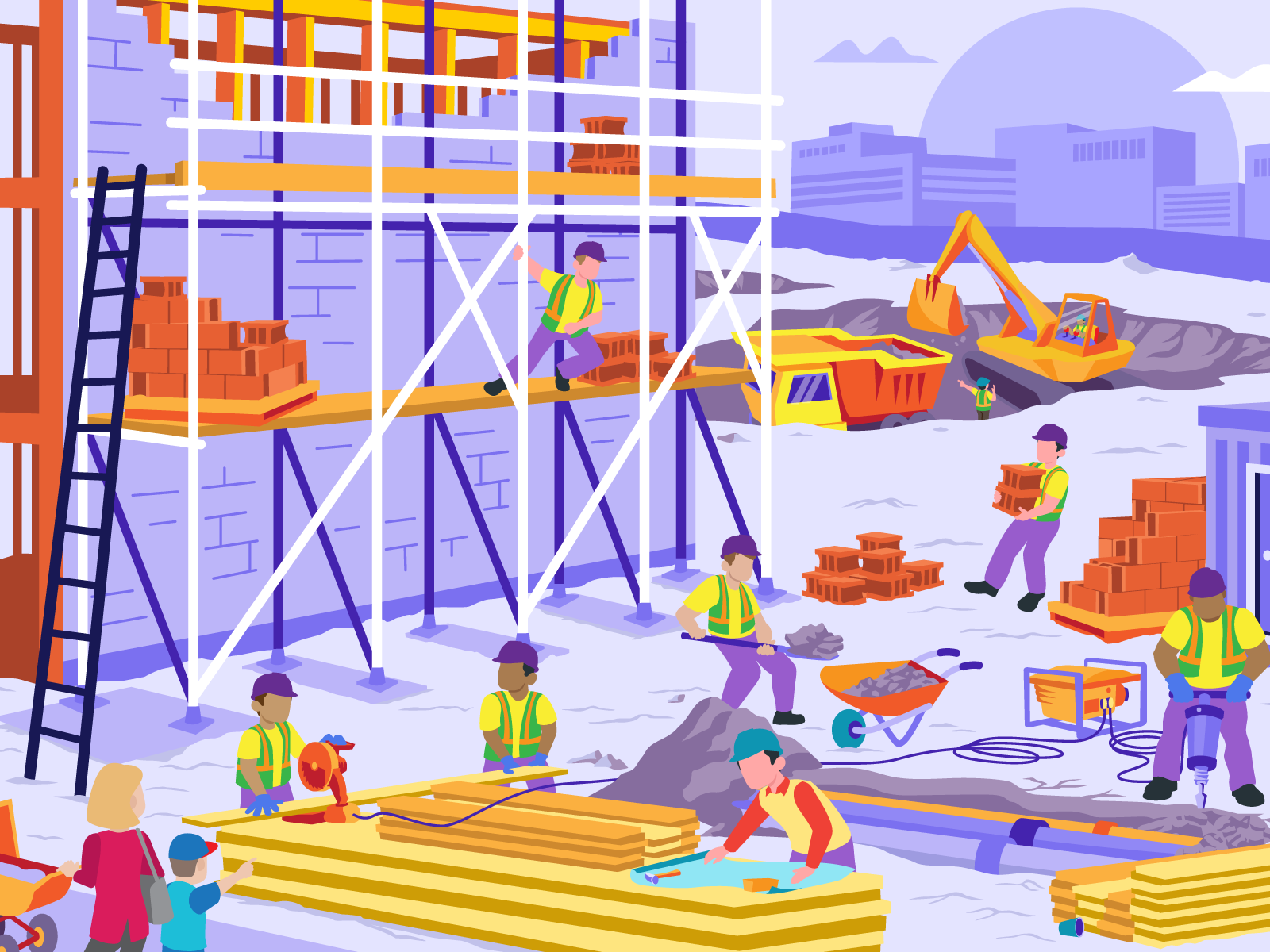 Unsafe Acts In The Workplace Cartoon