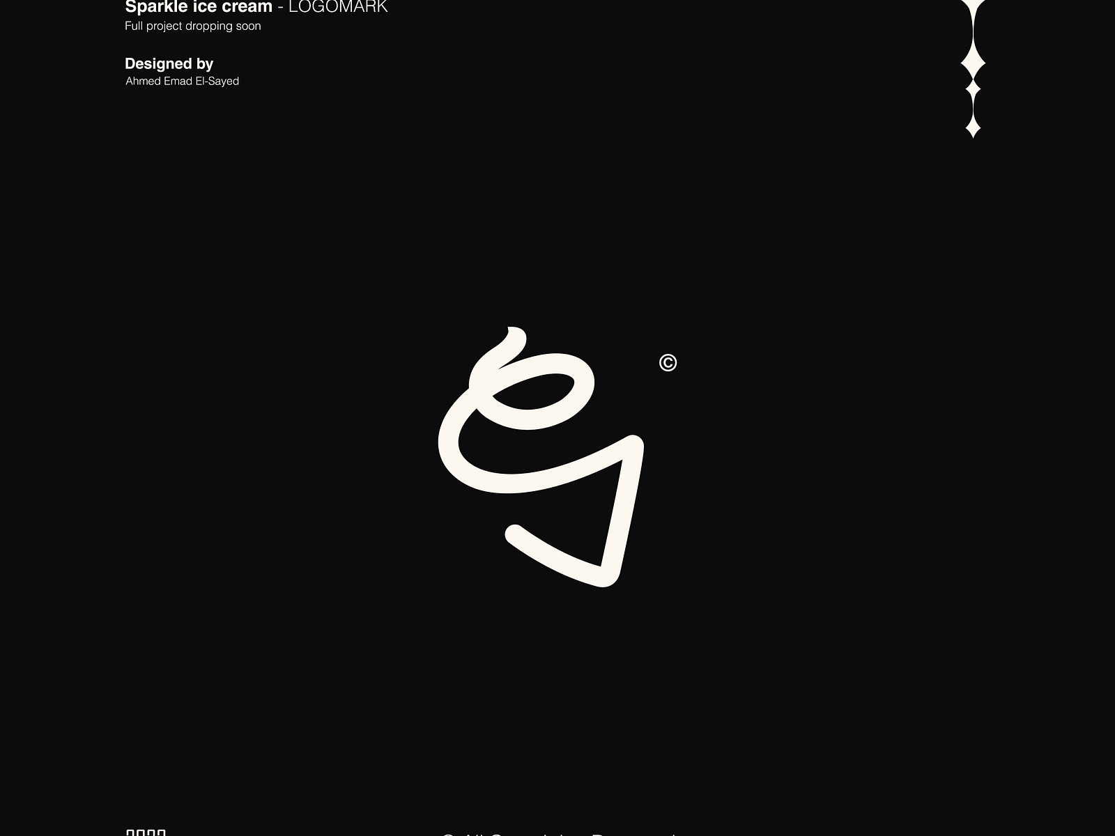 Sparkle Logomark By Ahmed Emad On Dribbble sparkle-logomark-by-ahmed-emad-on-dribbble