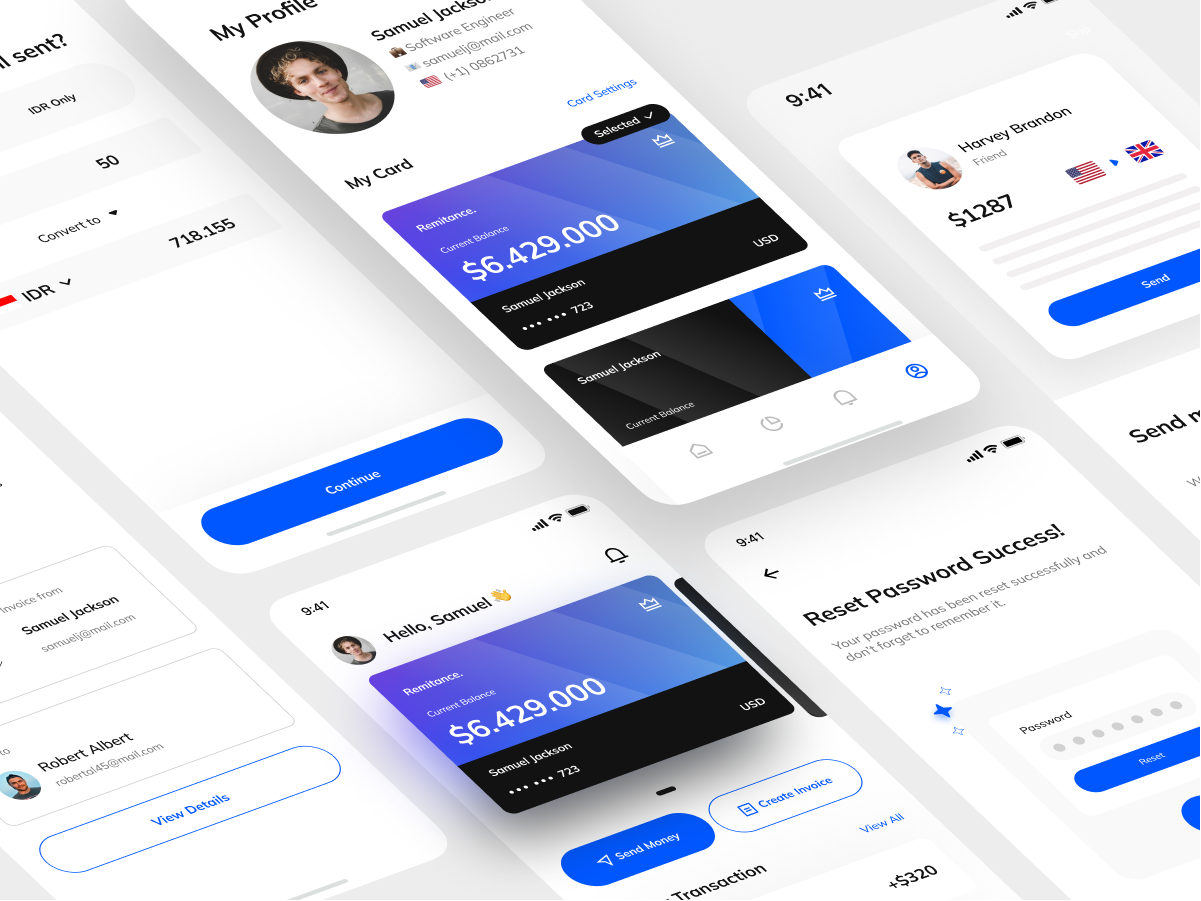 Remittance Remittance Mobile App Ui Kit By Nija Design For Nija Works On Dribbble 