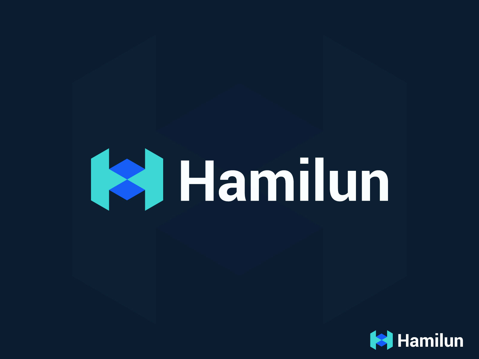 H tech logo by Nayeem Mondol on Dribbble