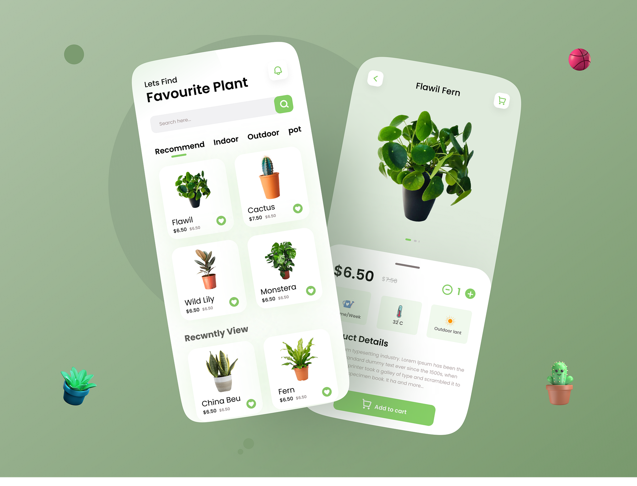 Plant Care Growing app by Rasel Mahmud Shakil on Dribbble