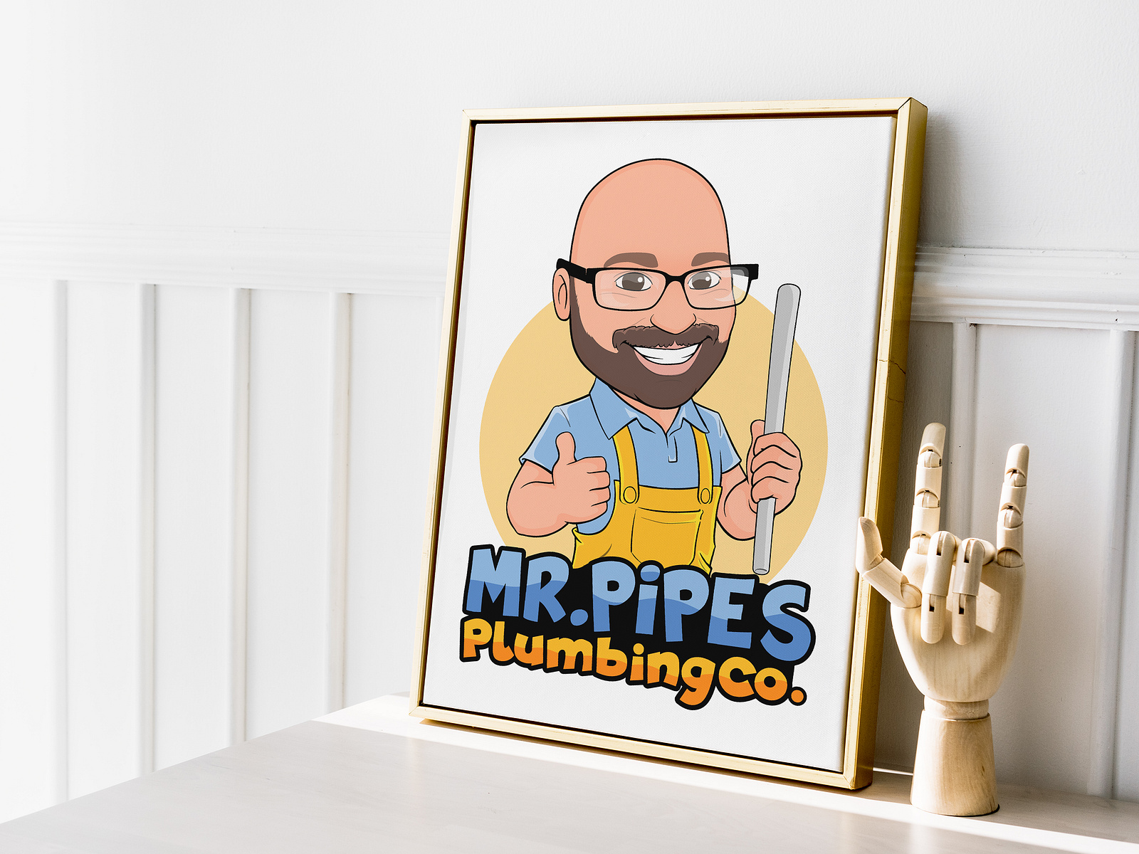 Cartoon plumbing character by Gerdoo on Dribbble