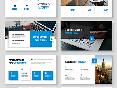 BIGBIZ - Corporate Business Presentation Template by Balitsky Anisa on ...
