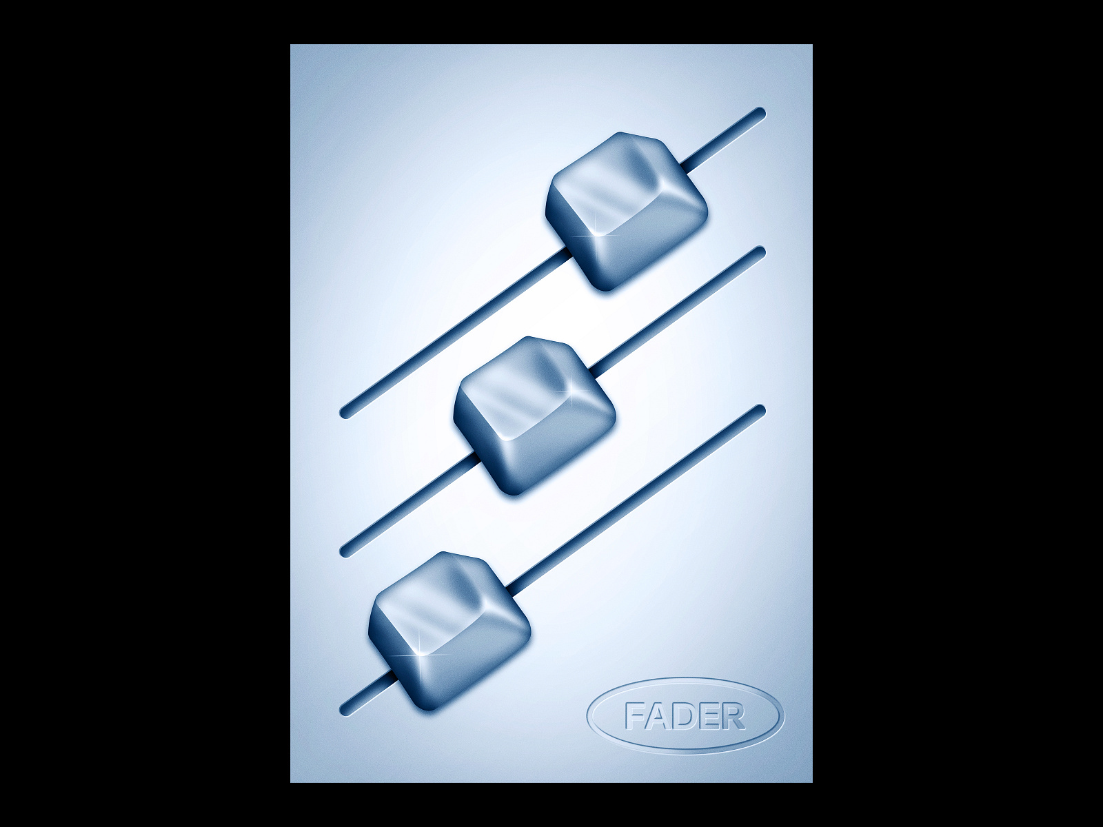 Fader - Each-D Poster Series by Wylliam Lach on Dribbble