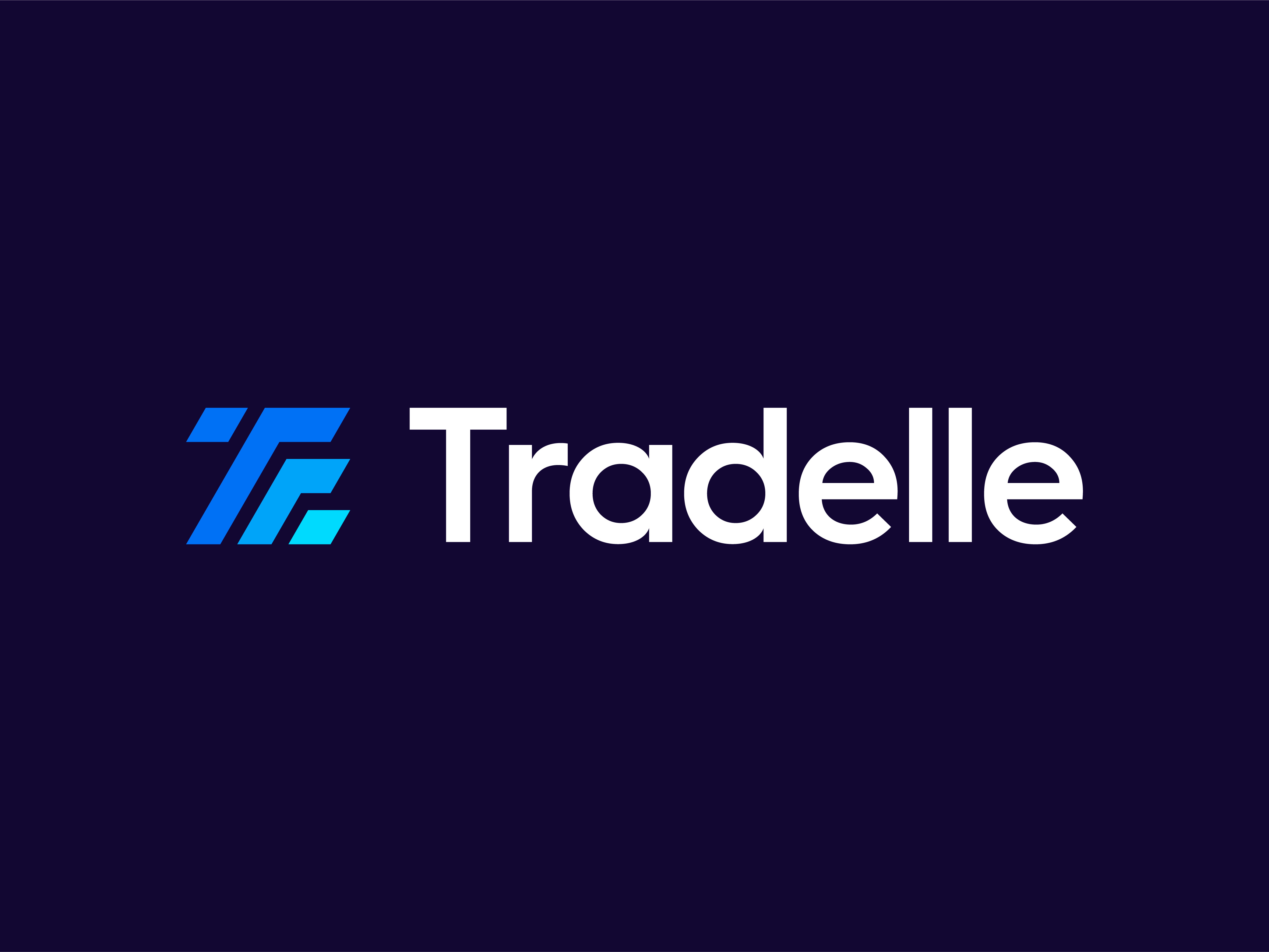 Tradelle - Logo Design by Moiz Khalid - Logo design on Dribbble