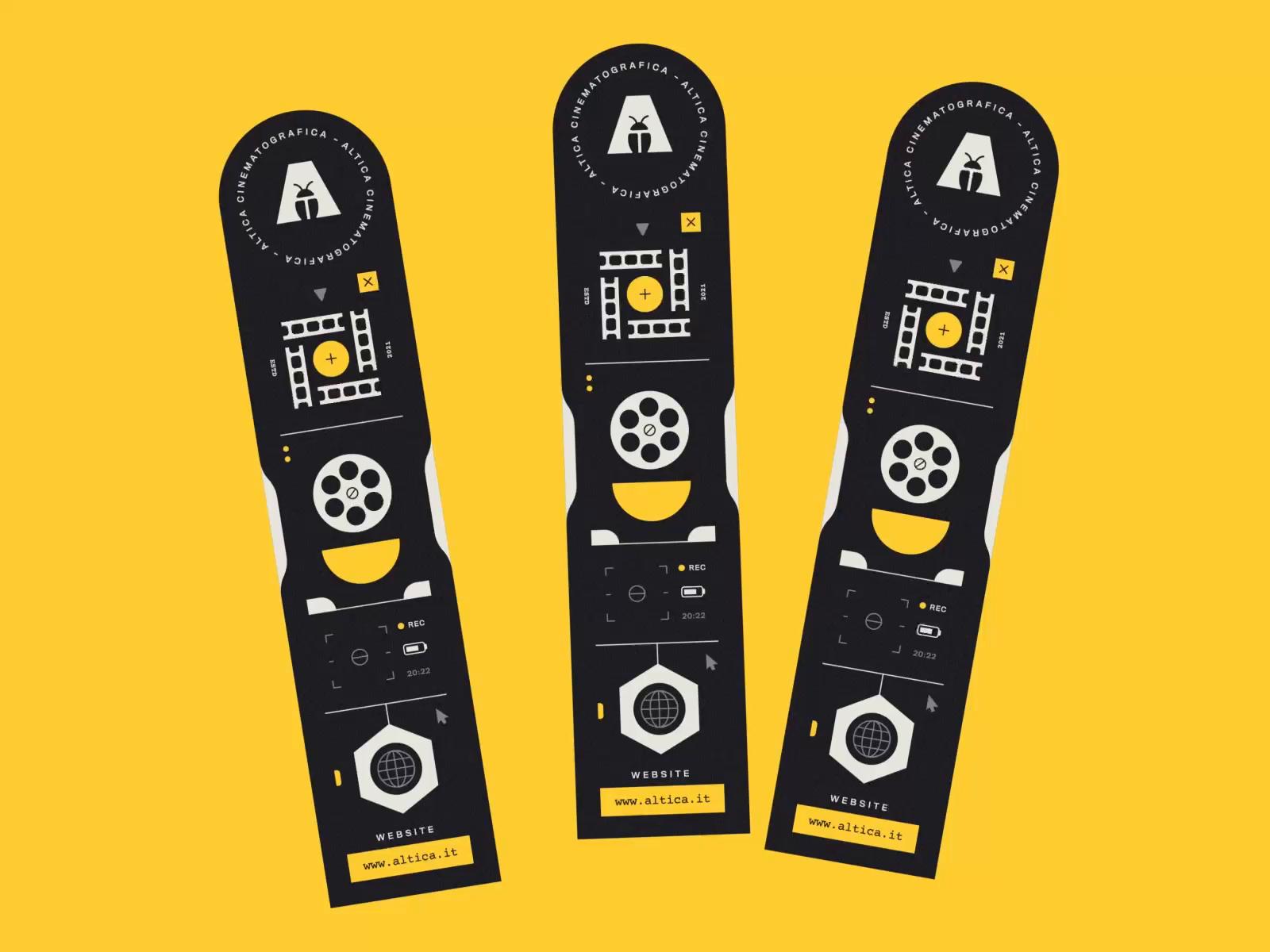ALTICA CINEMATOGRAFICA – Bookmarks by Rhox on Dribbble