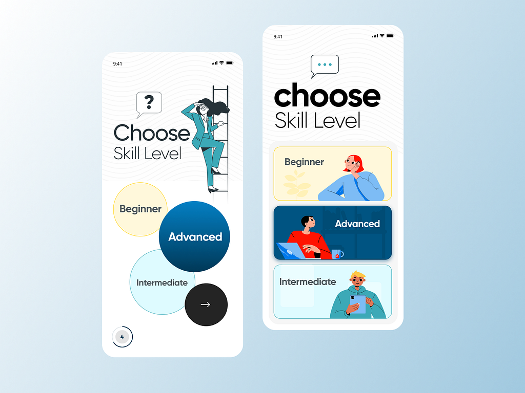 User-Friendly Mobile App UI | Minimalist App Design Concept by Master ...