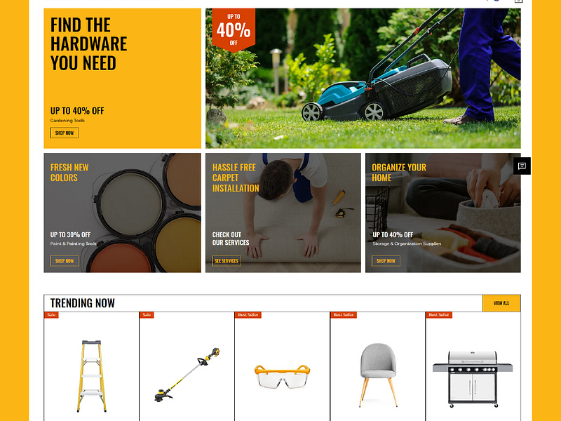 Hardware Website designs, themes, templates and downloadable graphic ...