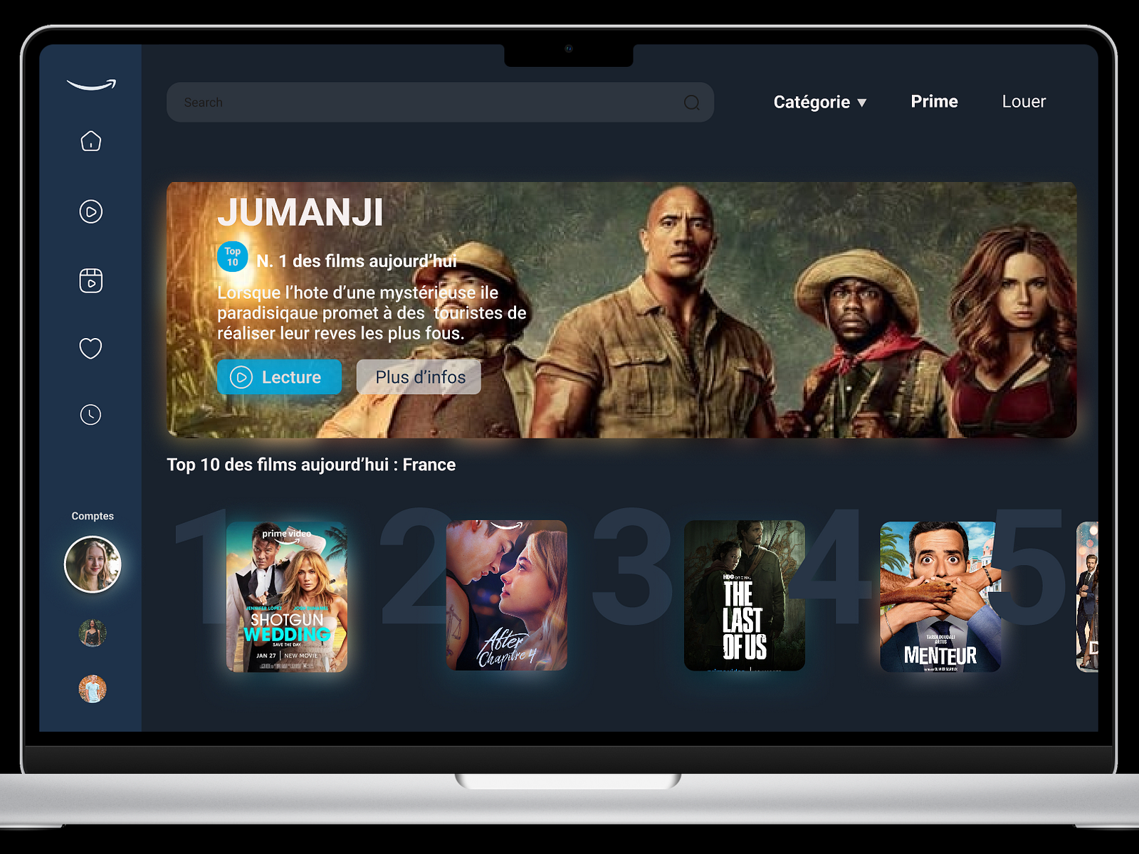Video prime redesign by Valerie Suos: UX UI design - Let's build the ...