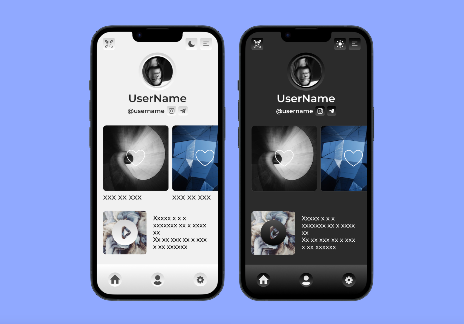 User Profile by Диана on Dribbble