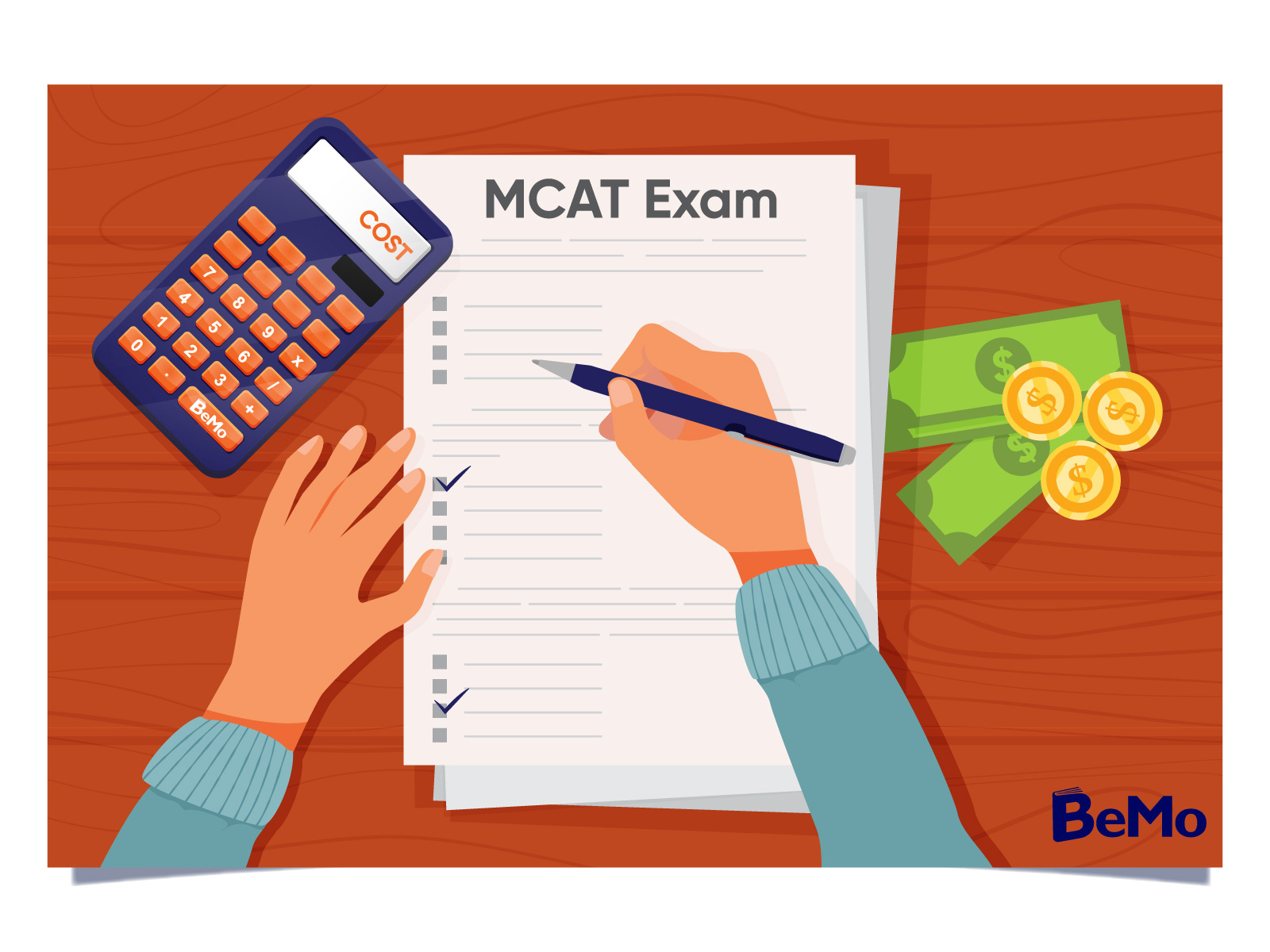 MCAT Exam by Theresia Moi on Dribbble