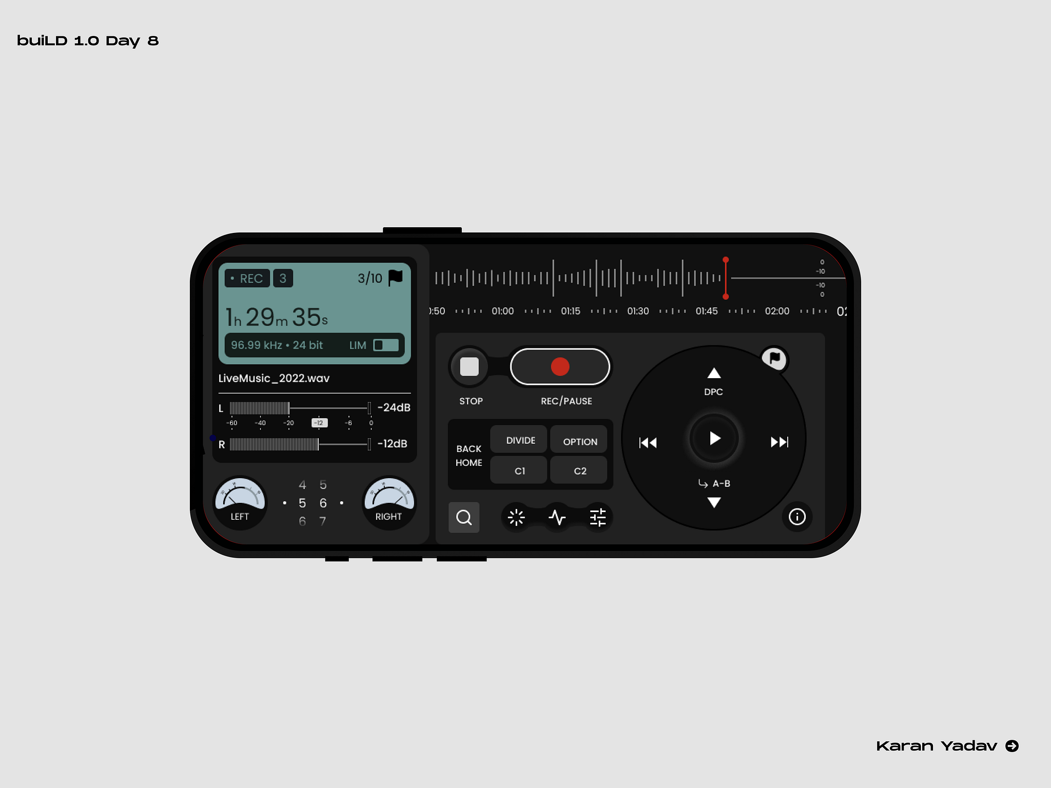 Voice Recorder by Karan Yadav on Dribbble