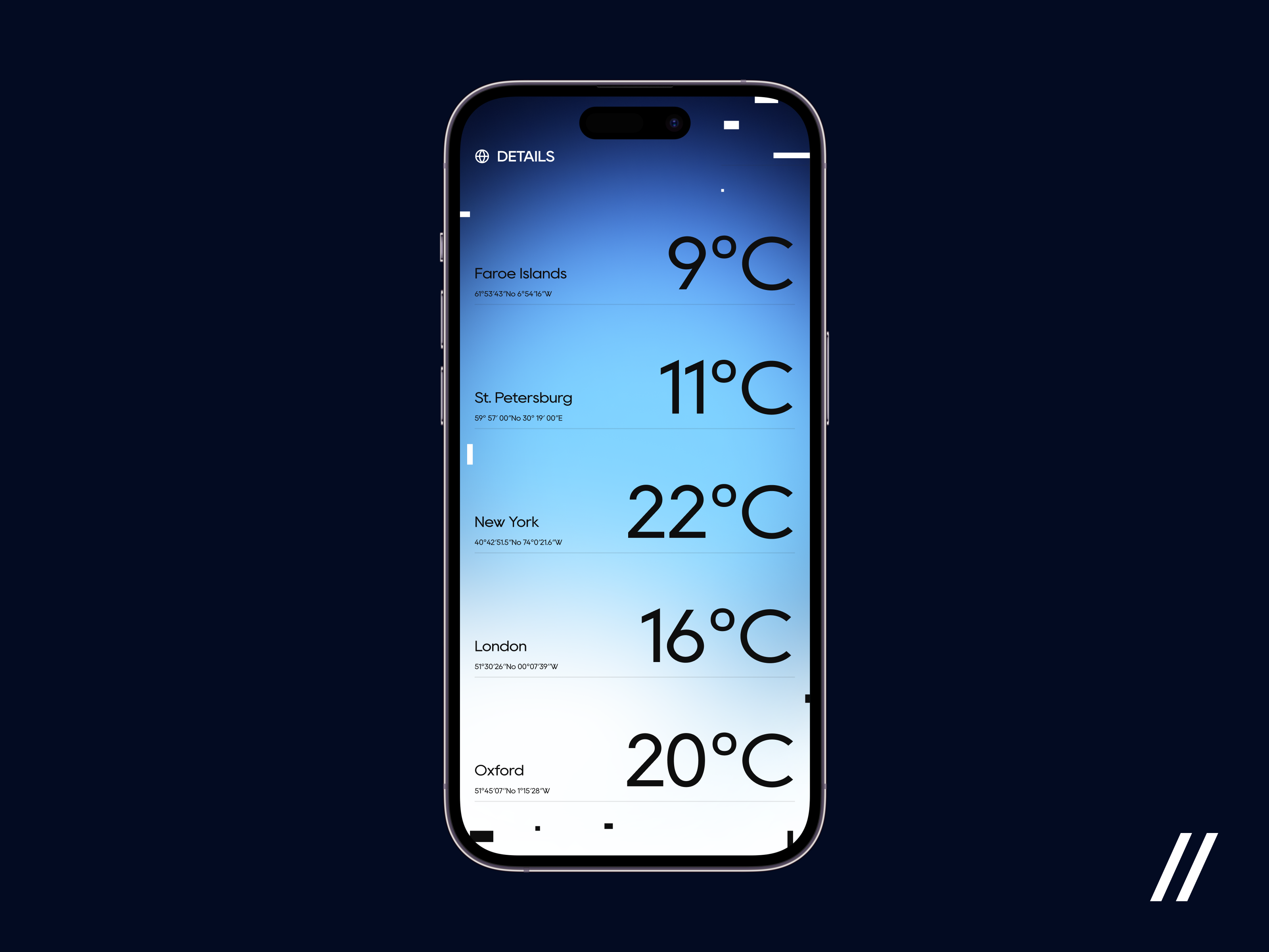 Forecast Mobile IOS App by Purrweb UI/UX Agency on Dribbble