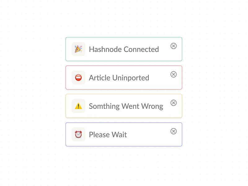 Toast Notification designs, themes, templates and downloadable graphic ...