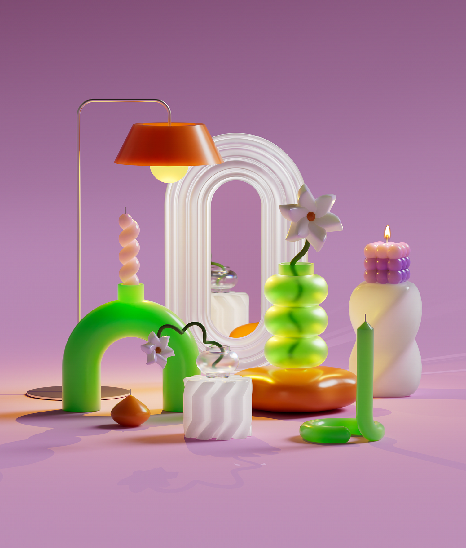 Modern Still Life by Valeria Dubych on Dribbble