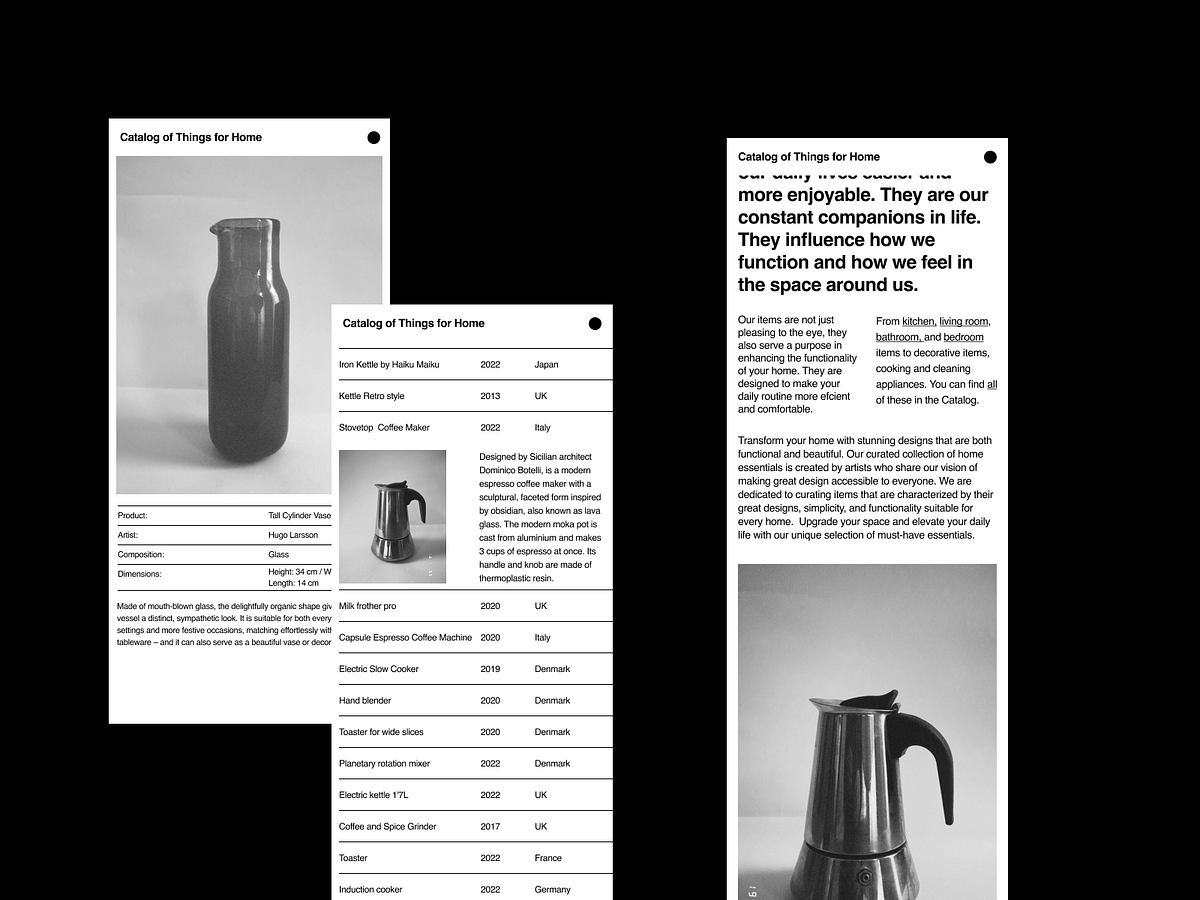 Catalog Of Things For Home Issue 115 By Barbara Skrodzka On Dribbble 