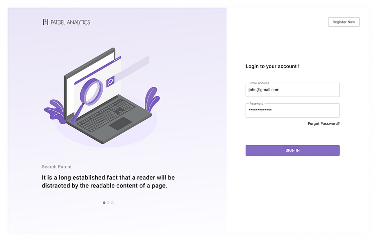 Web Login UI Variations by Jyoti Bala on Dribbble