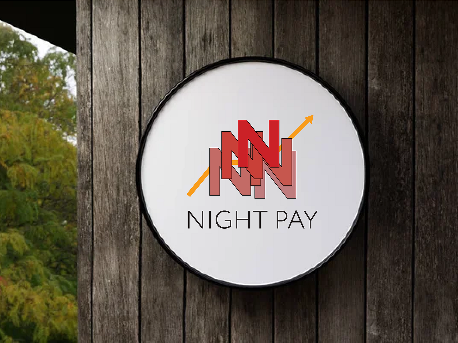 Logo "Night Pay" by Artem Marchenko on Dribbble