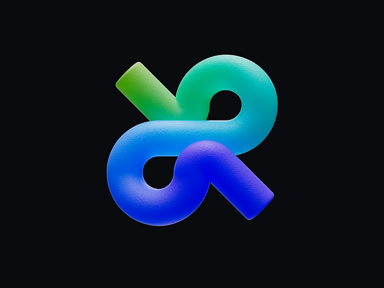 Zenai | 3D Logo design by Oleg Coada on Dribbble