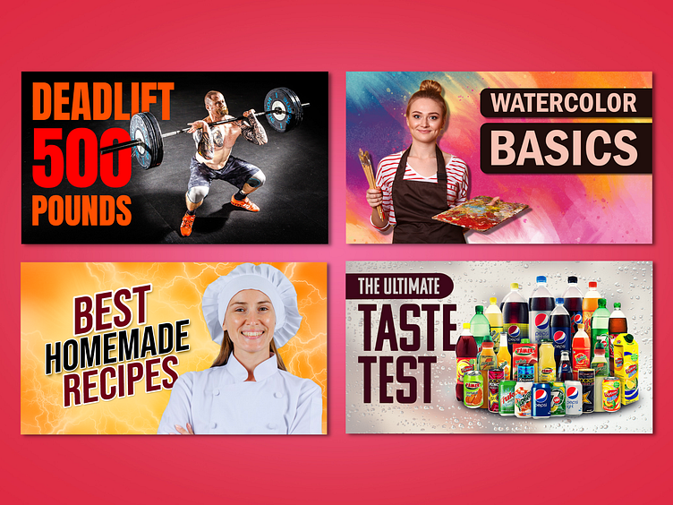 Thumbnail Design by Shaheer Ul Aziz on Dribbble