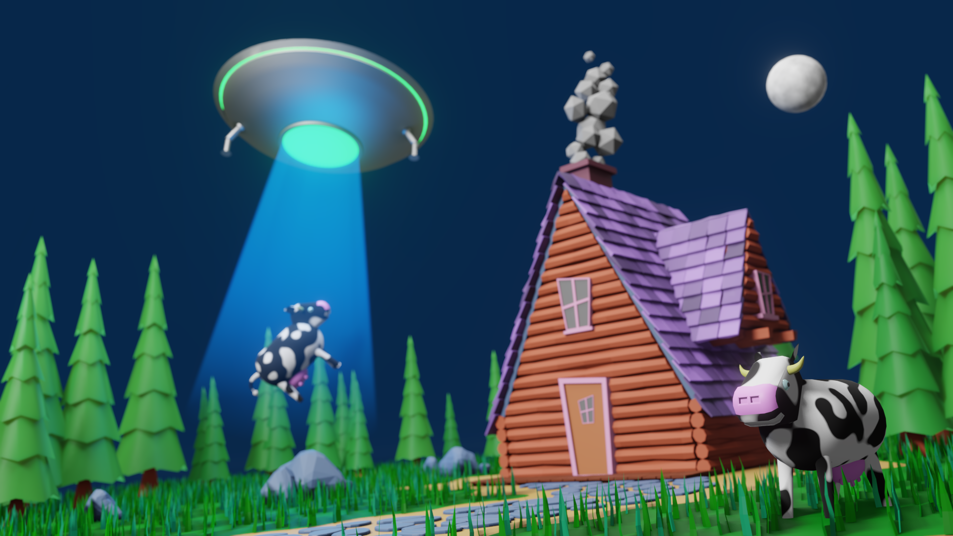 The dramatic abduction of mrs. Midnight by Oleg Kiryukhin on Dribbble