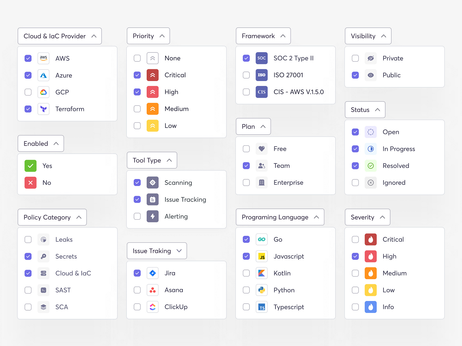 Dropdown Selection | Design System by Moty Weiss for Cycode Design Team ...