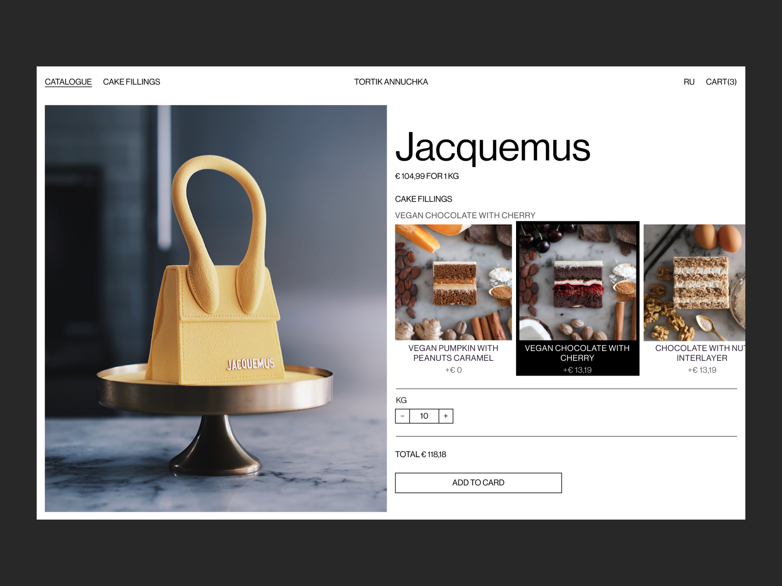 Website cake by Pauline on Dribbble