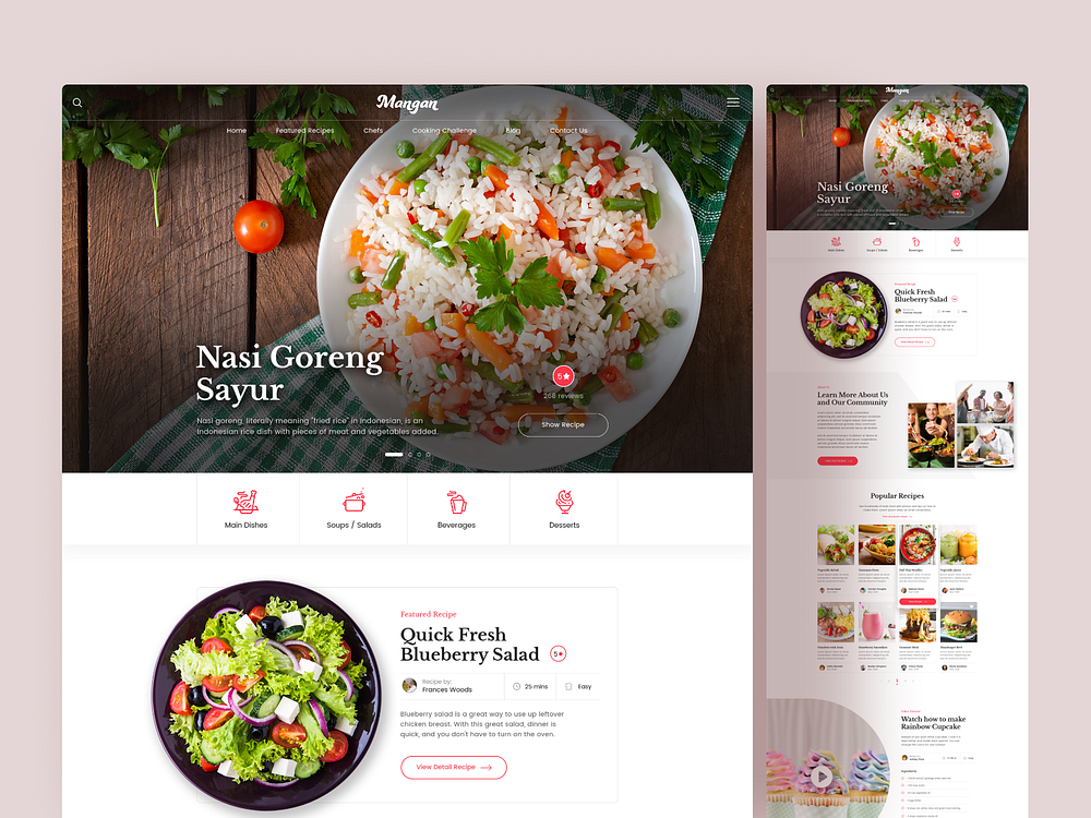 Browse thousands of Recipe images for design inspiration | Dribbble